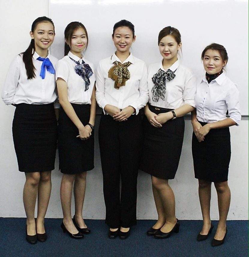 Pose and Posture Class仪态课程 - Flight Attendant Training - Cabin Crew ...
