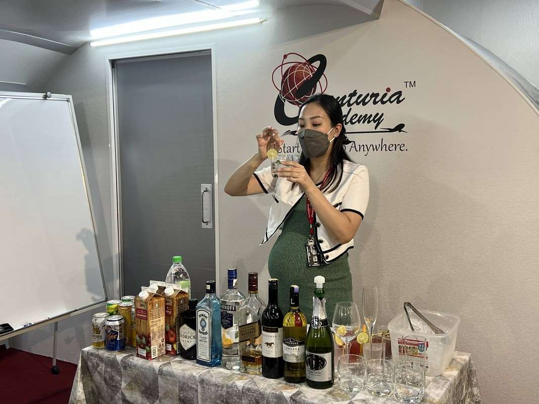 Concoction Class - Flight Attendant Training - Cabin Crew Malaysia Academy